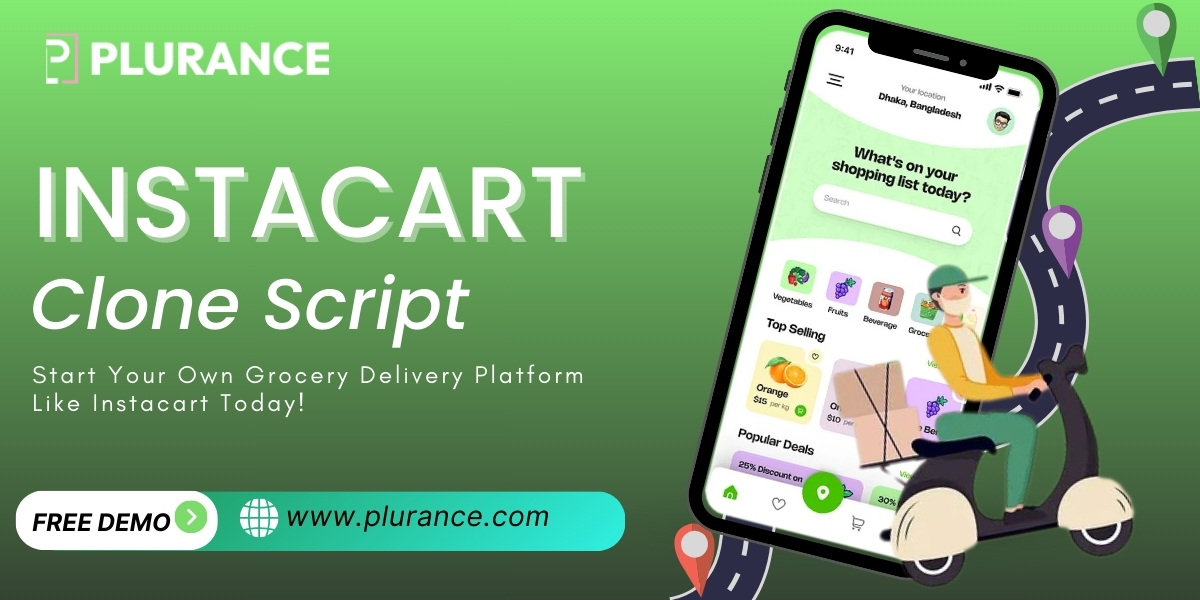 Instacart Clone Script | Whitelabel Instacart Clone Software